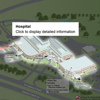 Directions and Parking for Roper St. Francis Mount Pleasant Hospital